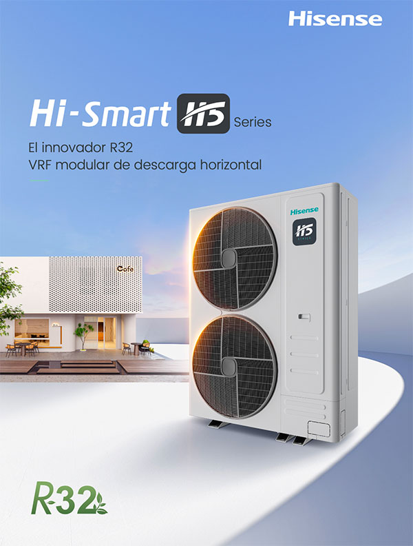 HISENSE lanza el nuevo Mini VRF H5 R32: Solución avanzada en aire acondicionado modular